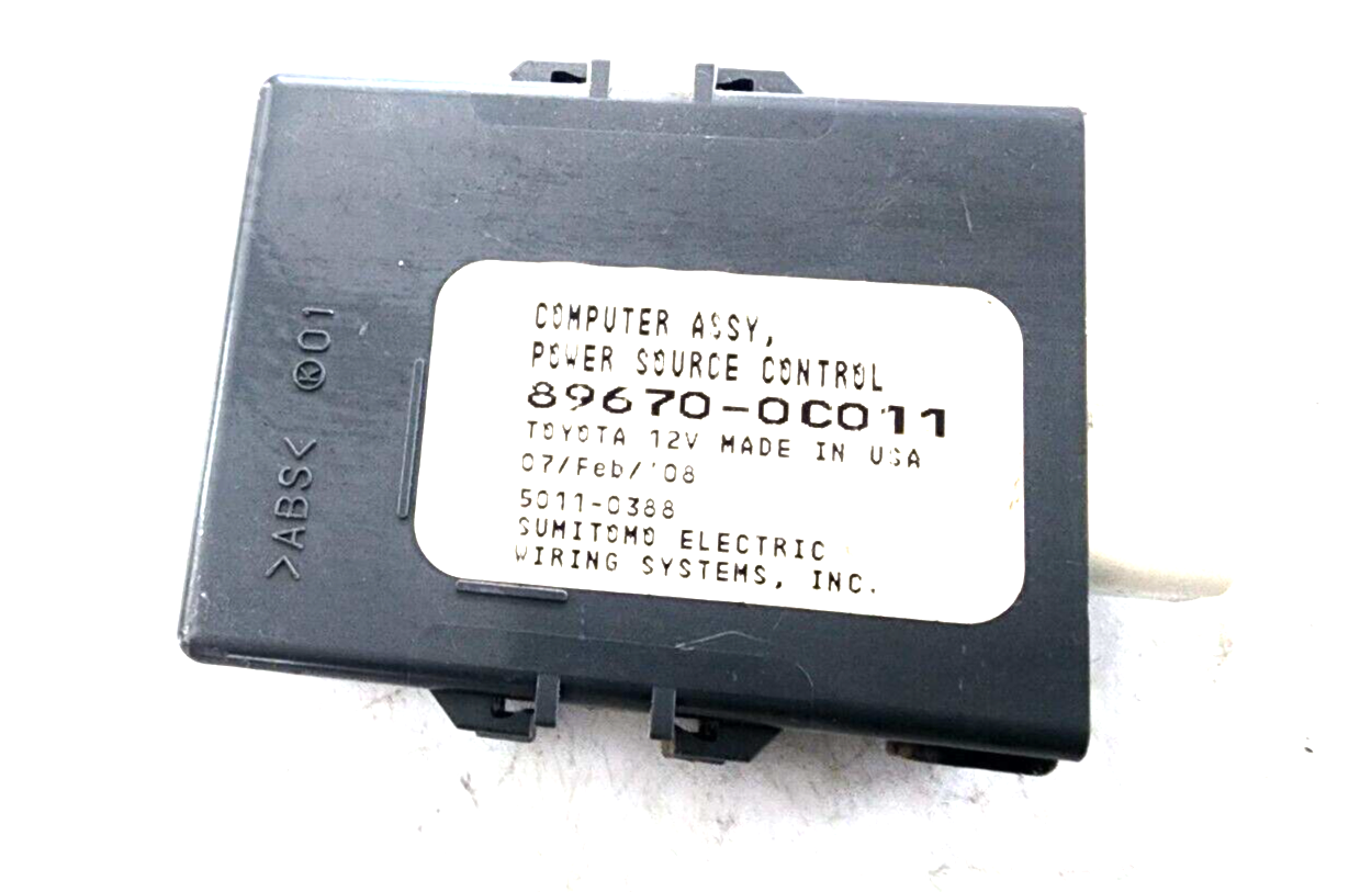 Power Source Control Module Fits 08-14 SEQUOIA 89670-0C011 | eBay