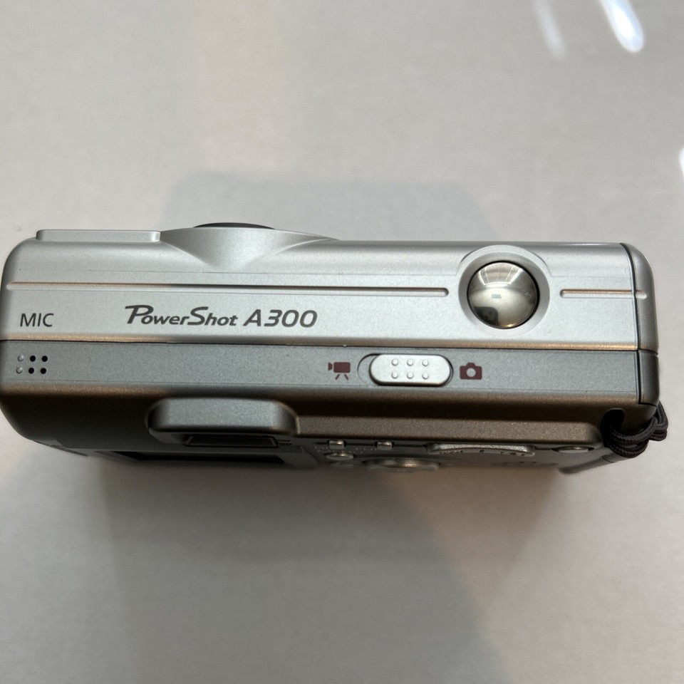 Canon PowerShot A300 3.2MP Digital Camera with 5.1x Digital Zoom Silver ...