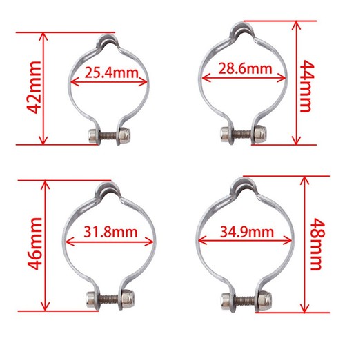 Bike Cable Clamp Kit 5 Pieces for Organizing Brake and Derailleur Lines ...