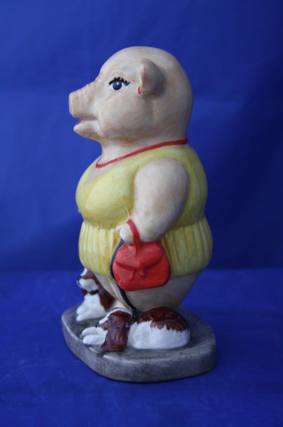 BAIRSTOW MANOR PIGS OF PIGLET MANOR LIMITED EDITION - MRS PIGWIGGIN PIG ...
