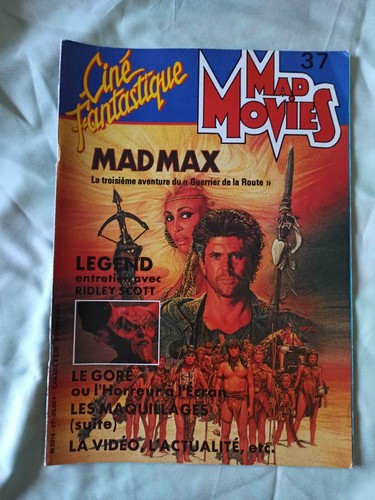 Mad movies 37, Mad Max 3, Rambo 2, Legend, septembre 85 | eBay
