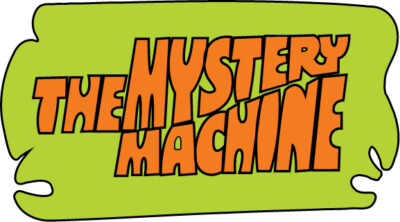 Scooby Doo Mystery Machine Logo Vinyl Bumper Sticker Window Decal ...