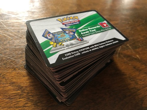Pokémon TCGL Online Code Cards - Random Assortment - Unused - Instantly ...