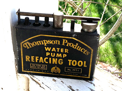 VINTAGE COMPLETE THOMPSON PRODUCTS AUTOMOBLIE WATER PUMP REFACING TOOL ...