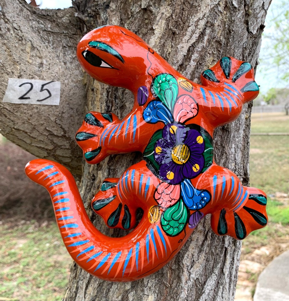 Mexican Ceramic Art Lizards