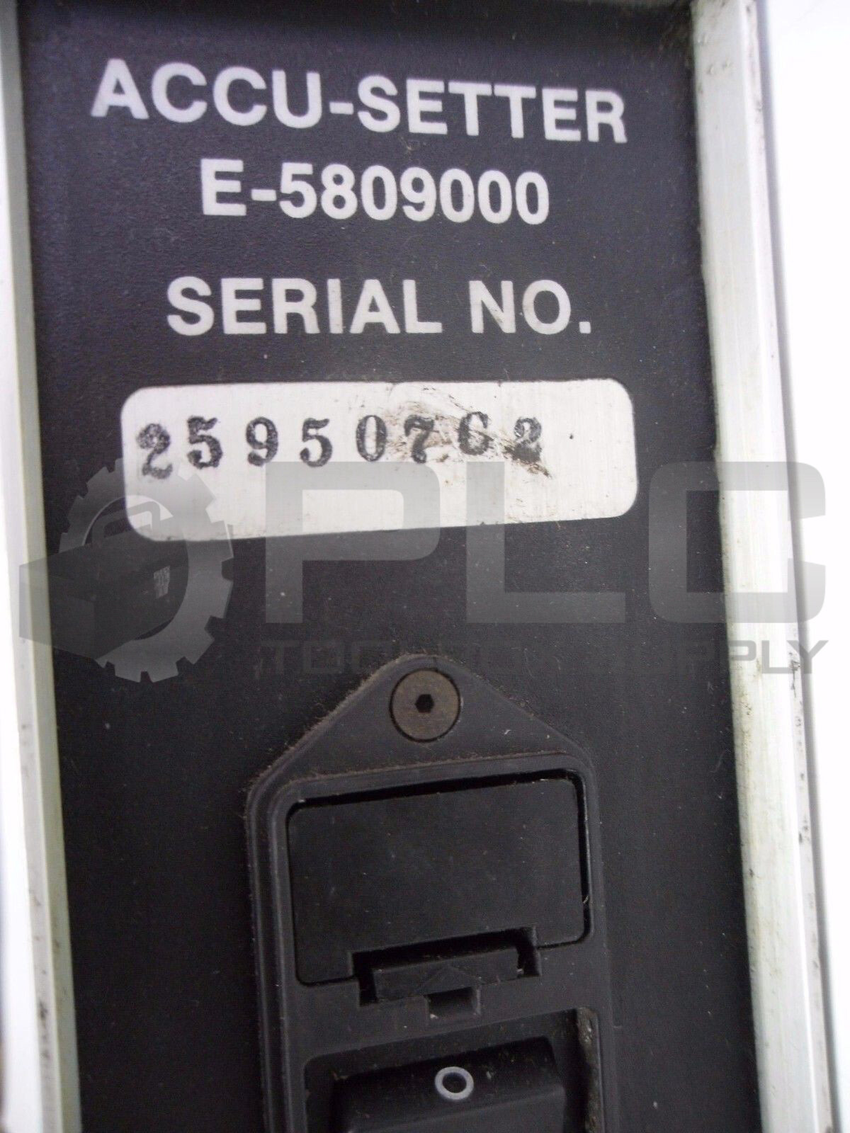 EDMUNDS GAGES E-5809000 ACCU-SETTER 100-240 VAC 50/60 HZ 35 WATTS 10A ...