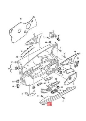 OEM AUDI A7 Sportback audi 4GA 4GF Armrest Moon Silver 4G8867174Y18 | eBay