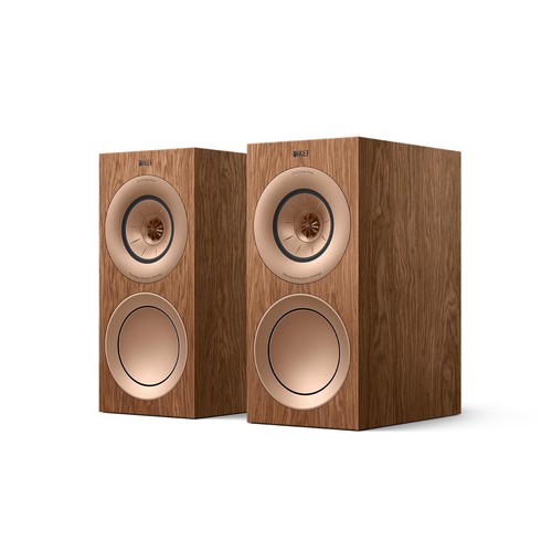 KEF R3 Meta HiFi Bookshelf Speakers (Walnut) | eBay