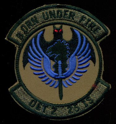 USAF Detachment 2 25th Intelligence Squadron Patch CT2 | eBay