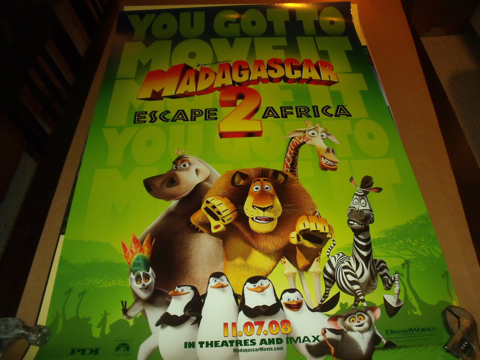 Madagascar 2 Movie Poster