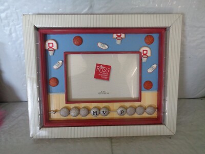 Russ - Table Top - MVP Basketball - Picture / Photo Frame - New - 4" x ...