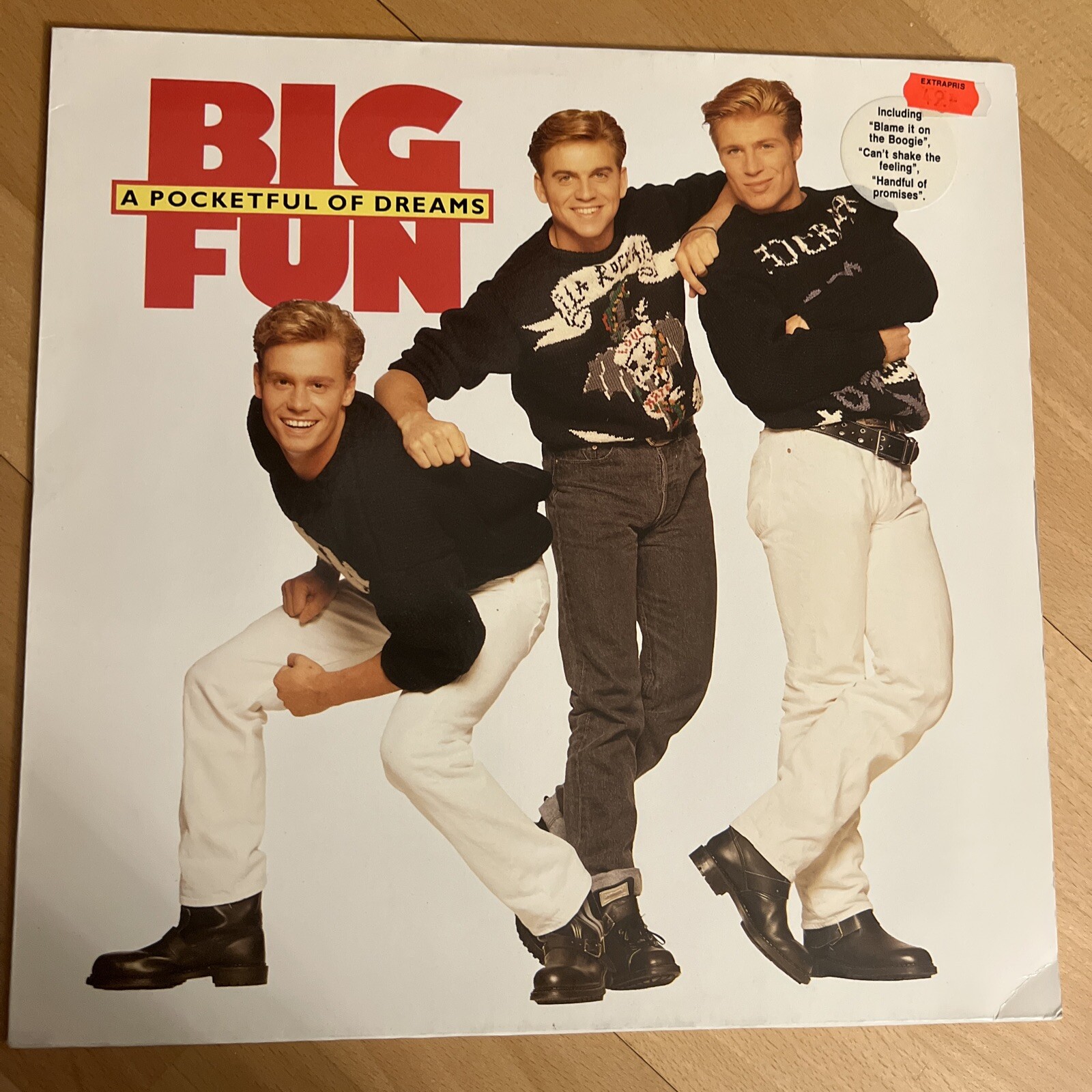 Big Fun A Pocketful of Dreams Vinyl JIVE Record Album HYPE STICKER NEW ...