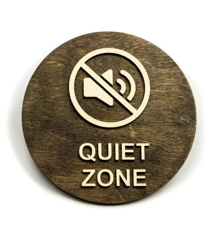 Quiet Zone Sign