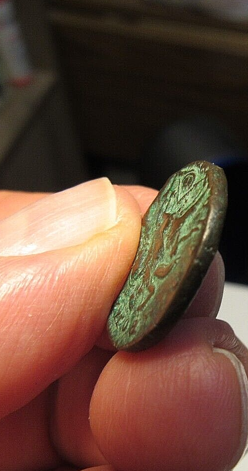 ROMAN AE BRONZE DENARIUS COIN MAGNENTIUS 350-353AD.TRIER MINT 21MM ...