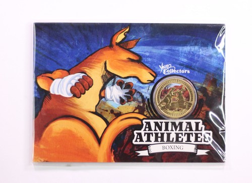 2012 PM $1 Animal Athletes Kangaroo Boxing Coin - Carded | eBay