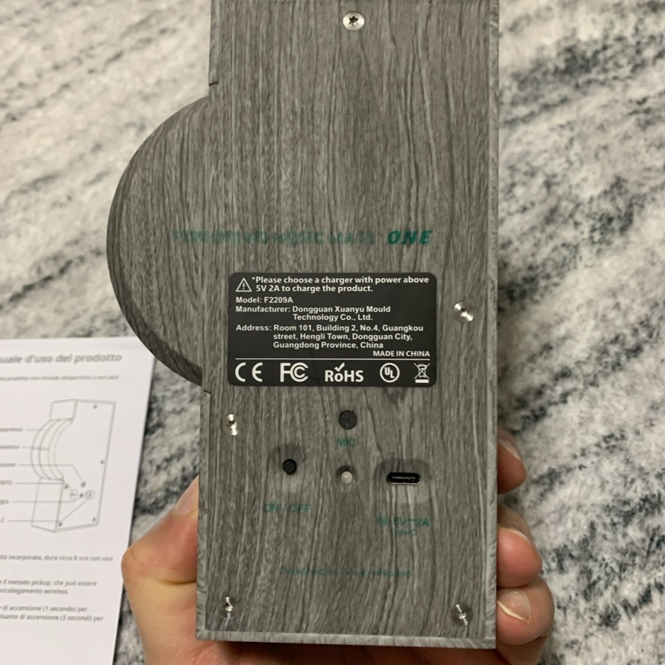 Dancing Ferrofluid with Music Rhythm, Ferrofluid Speaker Music Mate ...