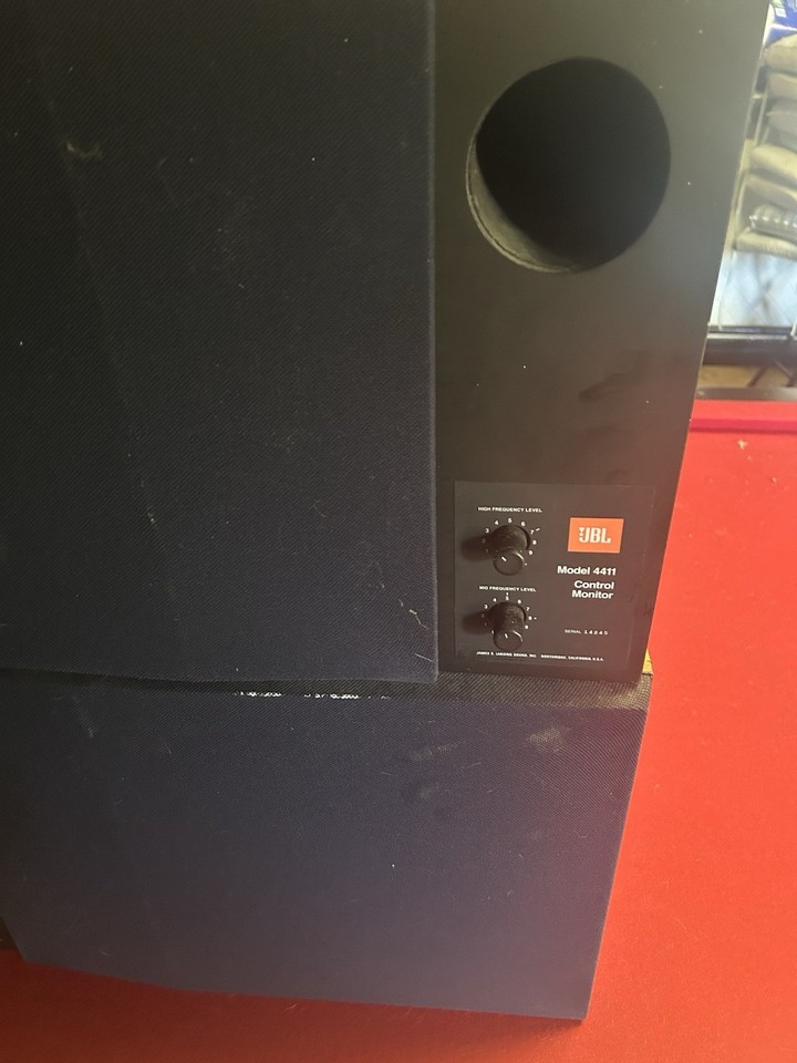 JBL Model 4411 Control Monitor Vintage Speakers | eBay