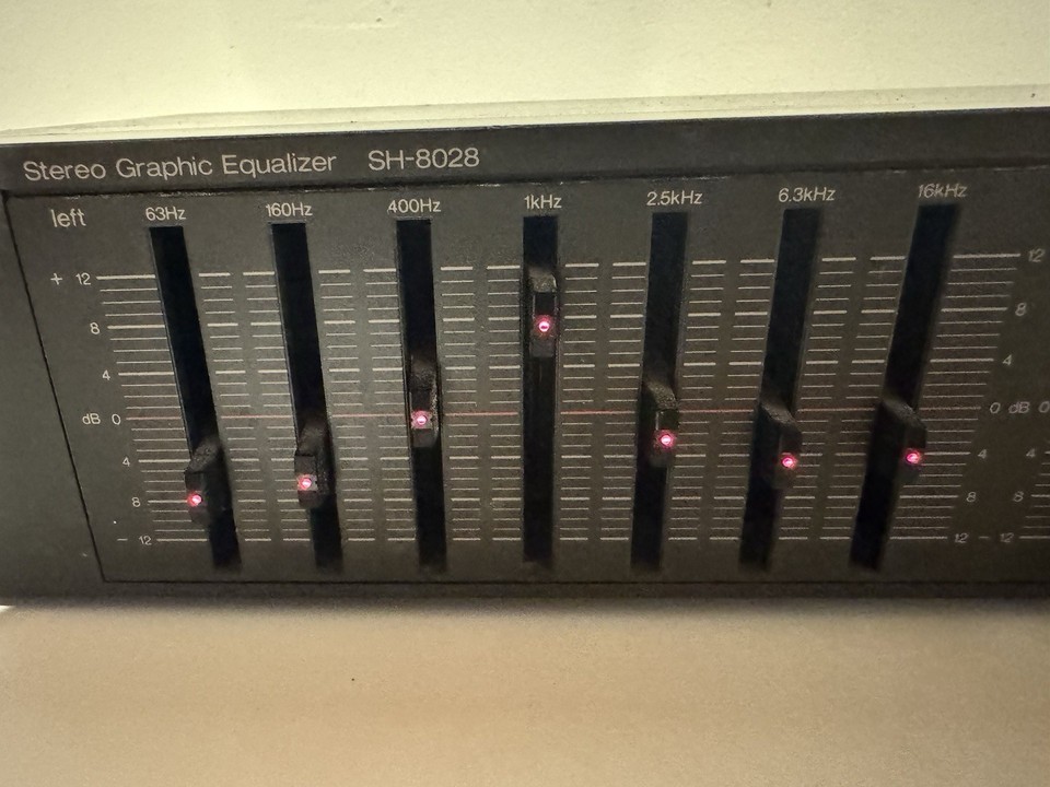 Technics SH-8028 Stereo Graphic Equalizer | eBay