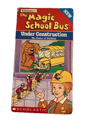 The Magic School Bus - Under Construction (the Power Of Building) - VHS ...