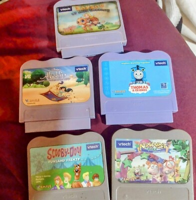 Lot of 5 Vtech V.Smile Game Cartridges | eBay