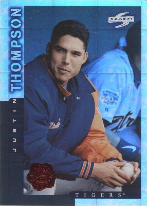 1998 Score - Showcase Series Justin Thompson #PP142 Artist Proof for ...