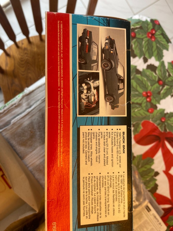 MONOGRAM 2 PACK MODEL KIT CORVETTE ZR1 BUICK GNX HIGH PERFORMANCE ...