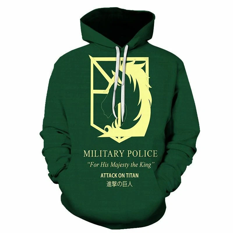 Attack On Titan Military Police Hoodie