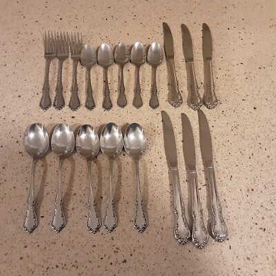 Oneida Profile Stainless St Louis Pattern Flatware 19 Pieces | eBay