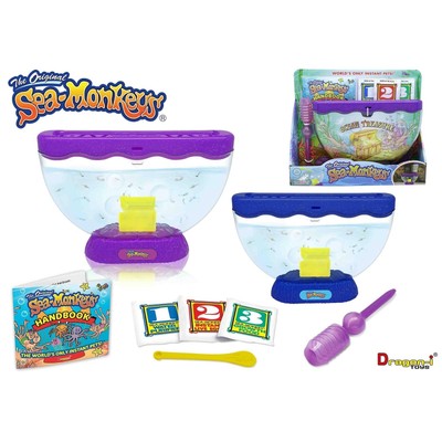 Sea Monkeys - The Original Sea Monkeys - Ocean Treasure Assorted ...