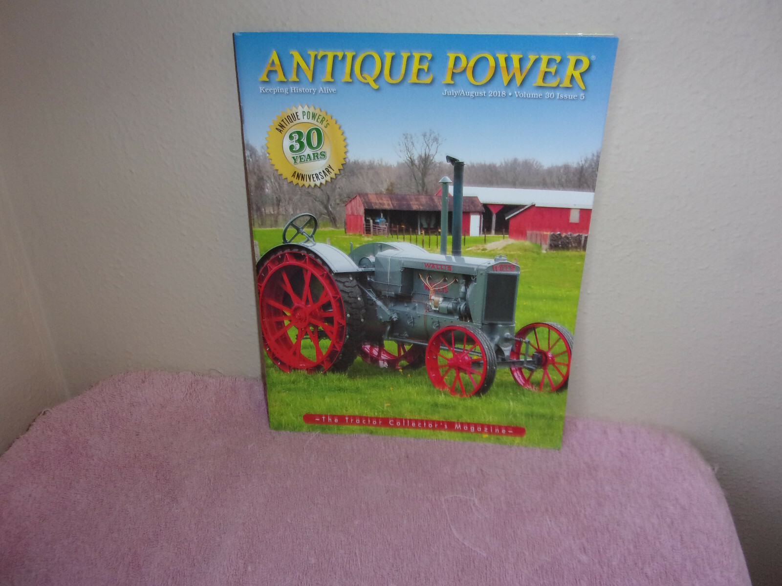 ANTIQUE POWER MAGAZINE." TRACTOR COLLECTOR'S MAGAZINE" JULY - AUGUST ...