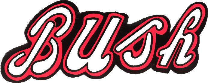 Sticker - Bush Logo Rock Music Band 1990s GIANT HUGE Big Cut Out 9 ...