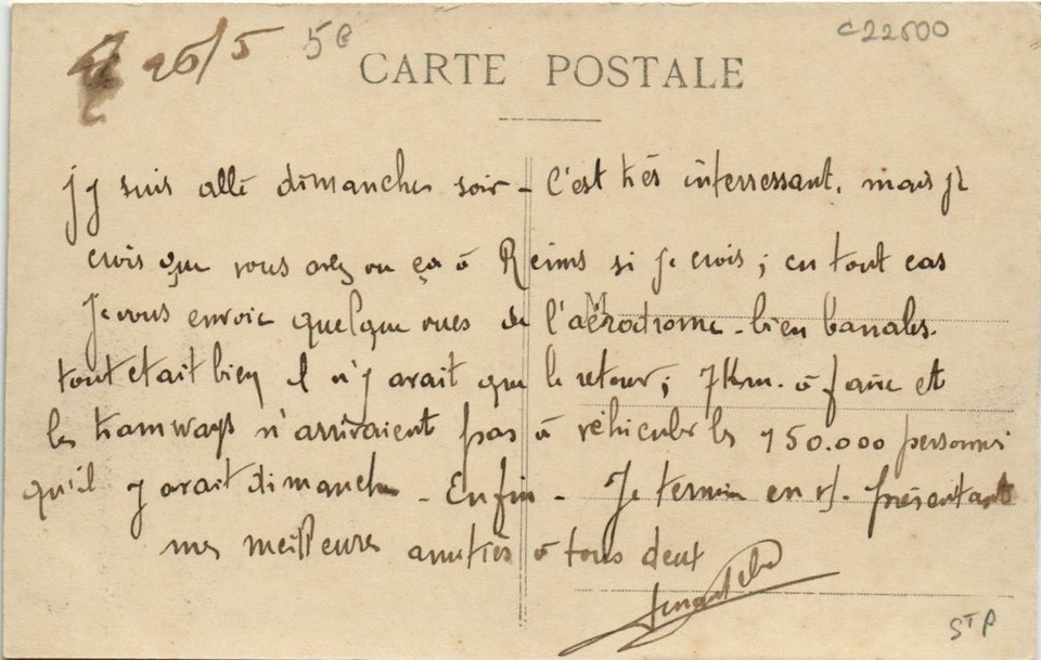 PC PILOT PAULHAN A SON ARRIVEE AVIATION (a22500) | eBay