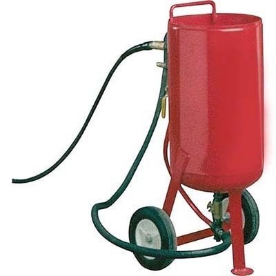 Pressure Abrasive Blaster - 110 Lb Capacity - 125 PSI - 15 CFM ...