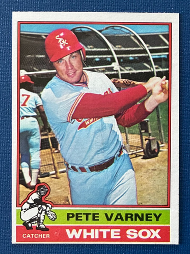 1976 Topps Baseball #413 Pete Varney - Chicago White Sox - NM | eBay UK