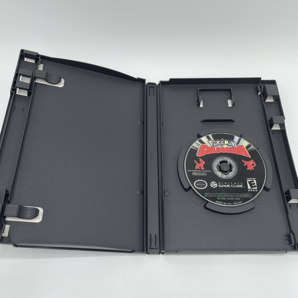 Pokémon Colosseum Nintendo GameCube Disc + Case Black Label 45496961350 ...