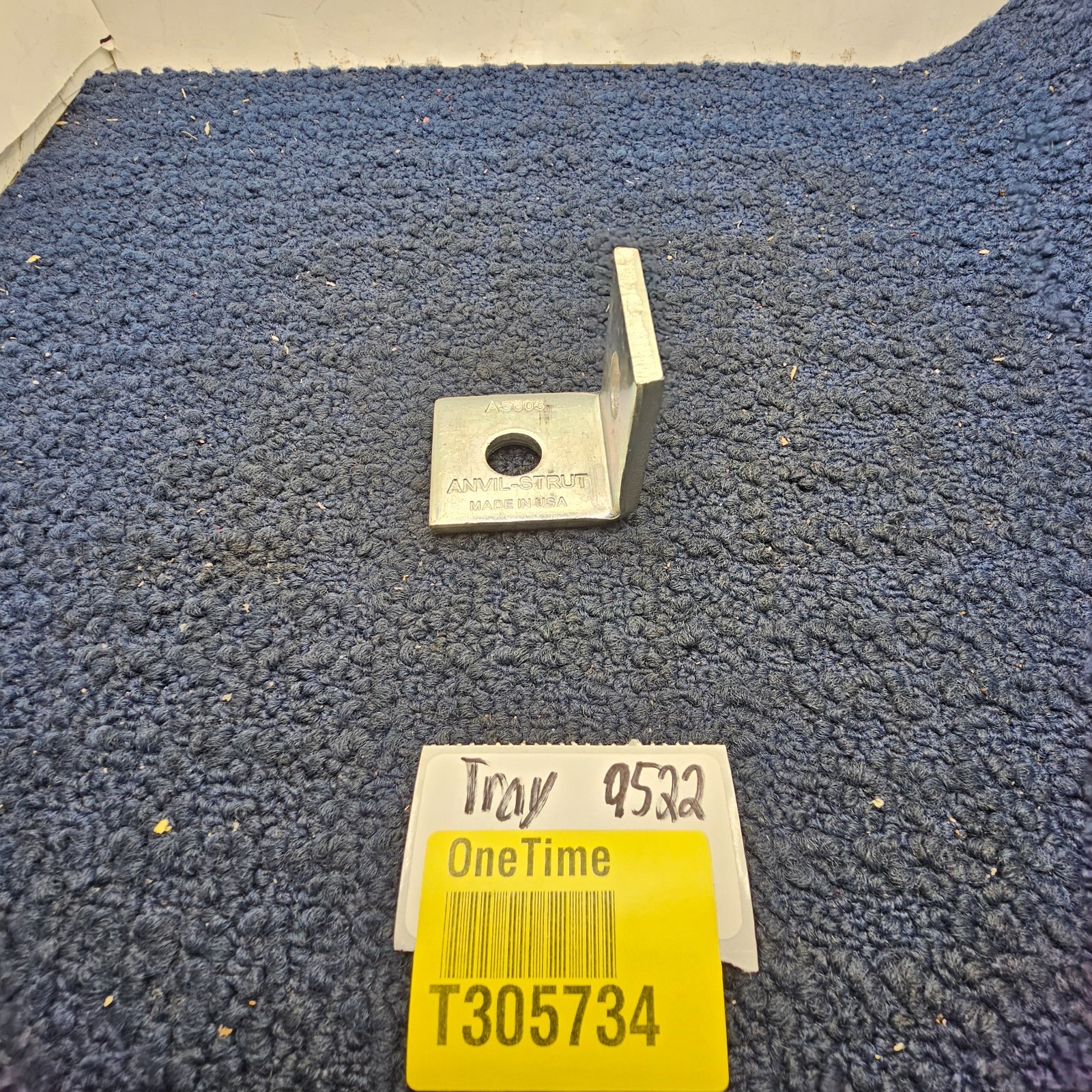 Anvil-Strut AS603 Galvanized Two Hole End Angle Fitting/Connector | eBay