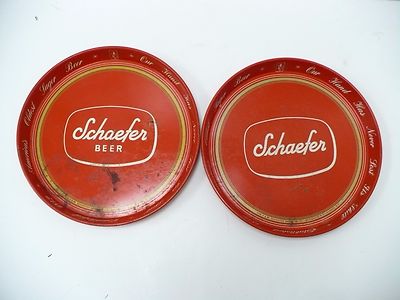 Schaefer Beer Metal Vintage Plate | eBay