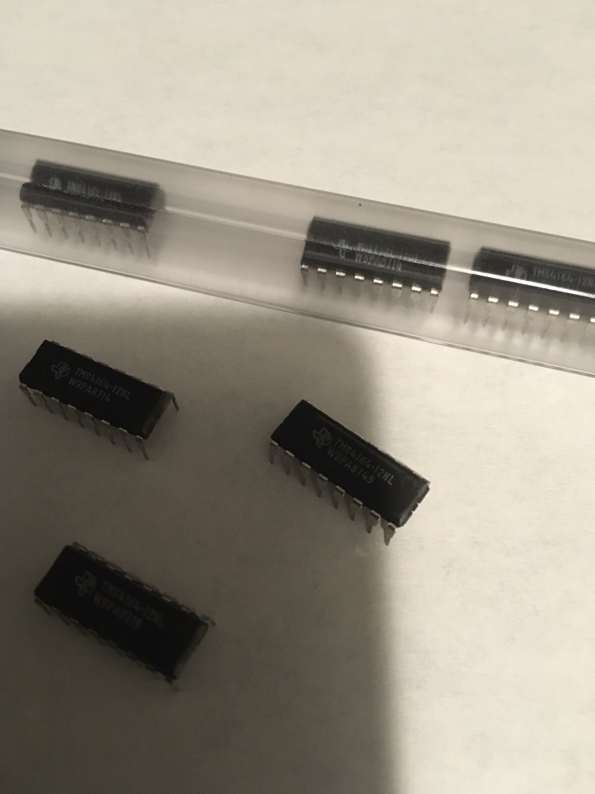 8 EACH 4164 RAM CHIPS. WILLIAMS DEFENDER, ROBOTRON, JOUST ARCADE GAME ...