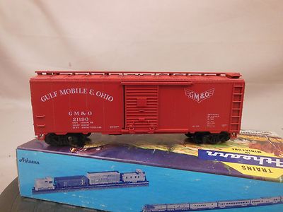 HO SCALE ATHEARN BLUE BOX KIT BUILT 40' BOX CAR GM&O (2/2) | eBay
