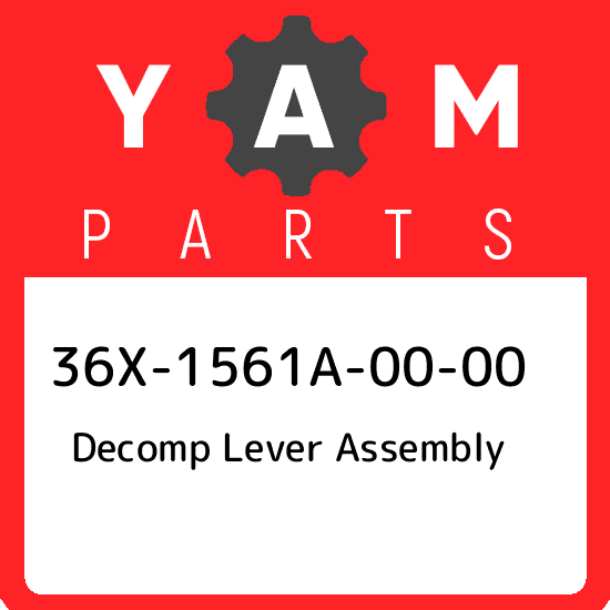 36X-1561A-00-00 Yamaha Decomp lever assembly 36X1561A0000, New Genuine ...