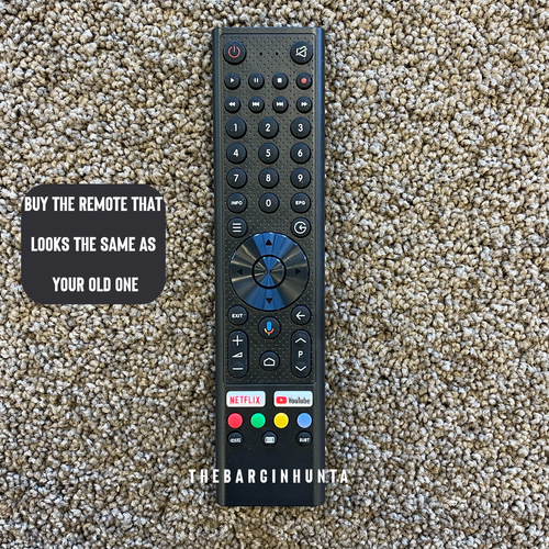 BLAUPUNKT Replacement TV Remote Control BP320HSG9200, BP650USG9500 ...