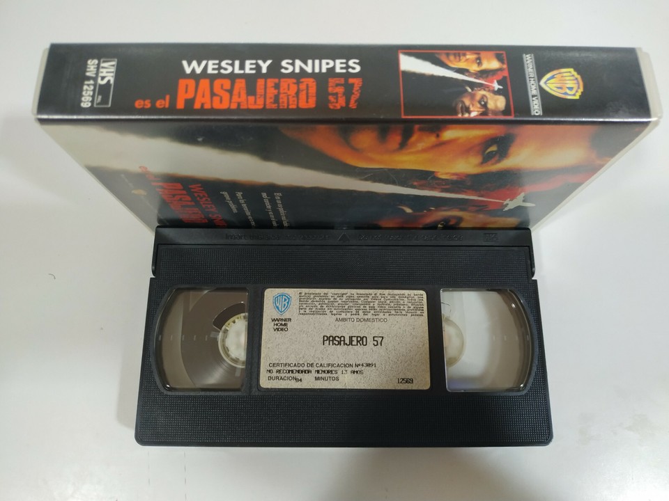 Passenger 57 Wesley Snipes - VHS Tape Spanish - 3T | eBay