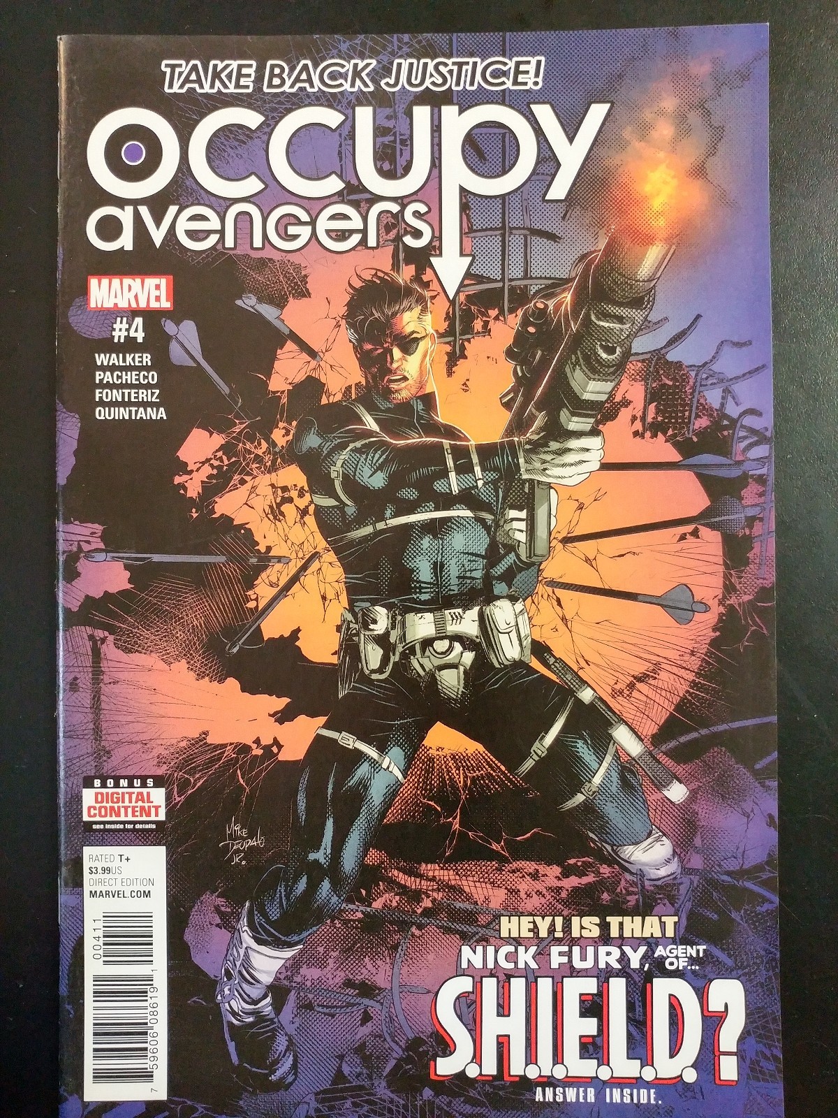 OCCUPY AVENGERS #4 (2017 MARVEL Comics) ~ VF/NM Comic Book | eBay