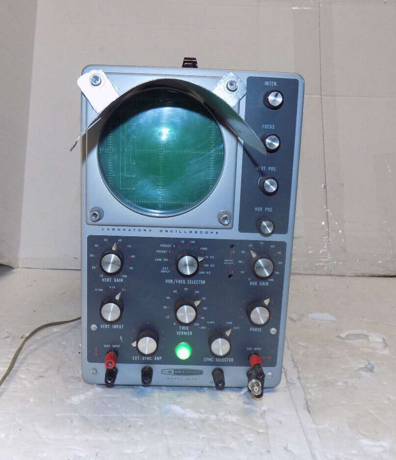 Vintage Heathkit Laboratory Oscilloscope Model 10 - 12 | eBay