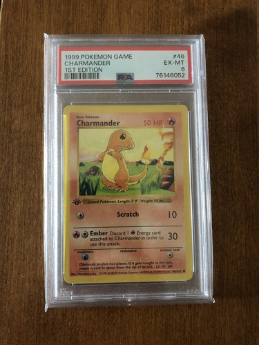 First edition base set Charmander Grade 6.0 | eBay