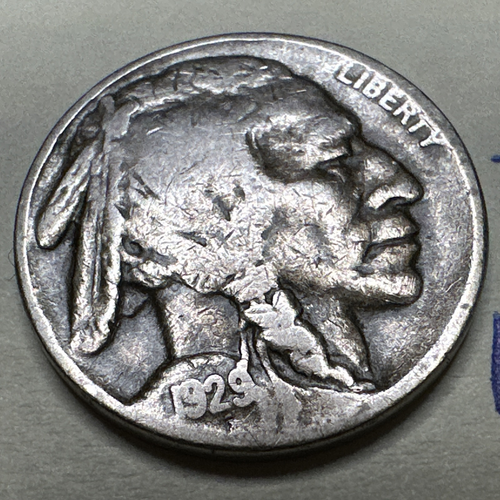 1929-D 5C Buffalo Nickel 779X | eBay