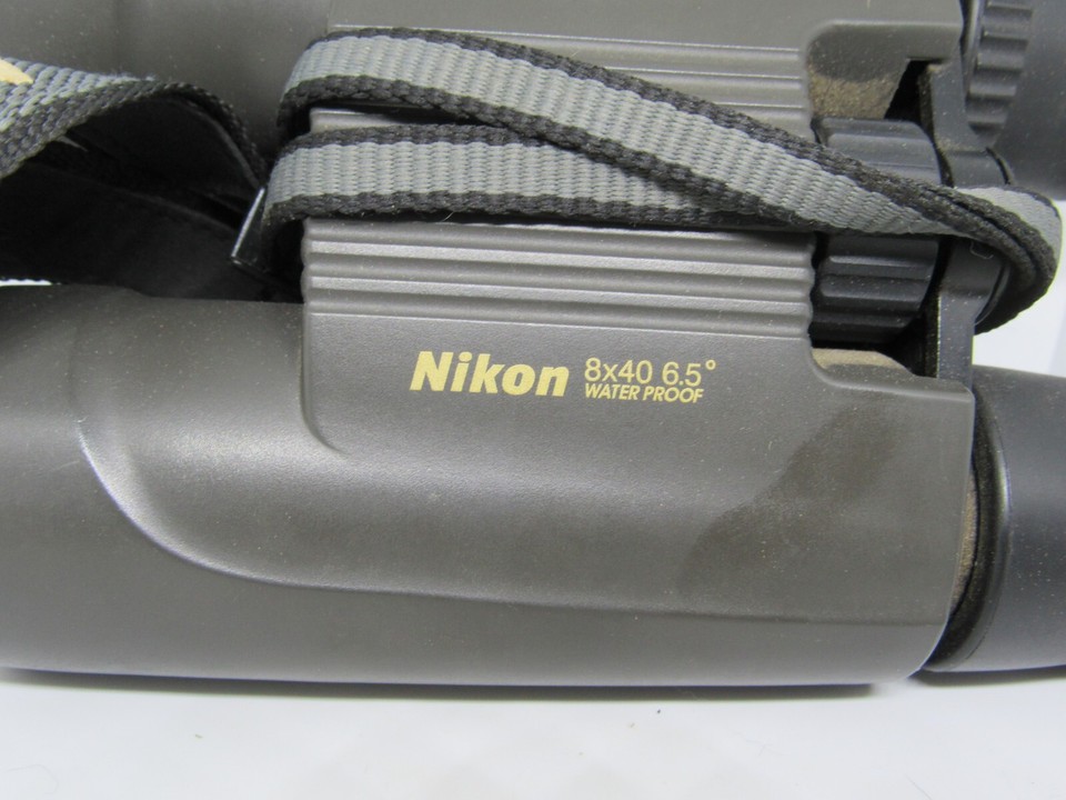 Original Nikon 8X40 ATB Waterproof 6.5° Binoculars w/ neck strap, Japan ...