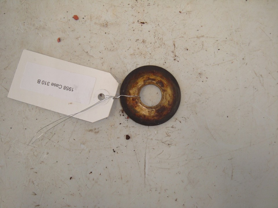 1958 Case 310B Tractor Power Steering Wheel Emblem Washer 300 311 | eBay