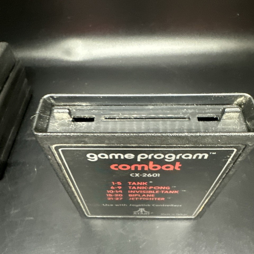 Lot of 4 Atari 2600 Game Cartridge Outlaw Pac-Man Defender Combat | eBay