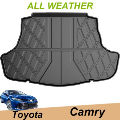 2018-2024 Toyota Camry All Weather Cargo Mat Trunk Liner Carpet Rubber ...